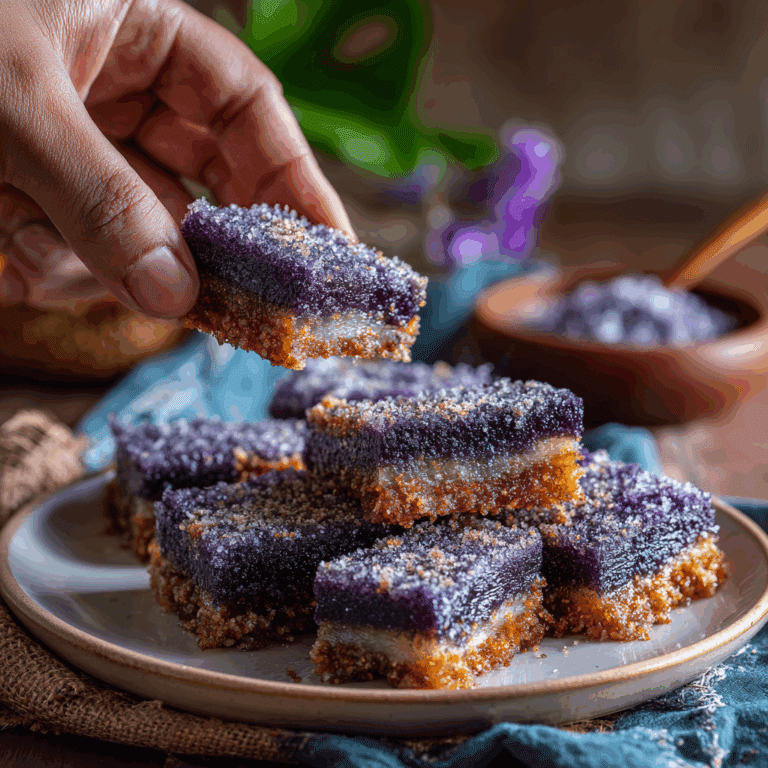 Ube Bars Recipe: Amazing Filipino Treat With 5 Easy Steps