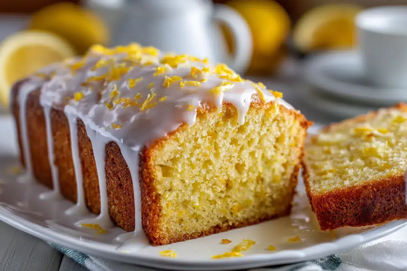 Lemon Loaf Cake – Moist & Tangy Bakery-Style Dessert
