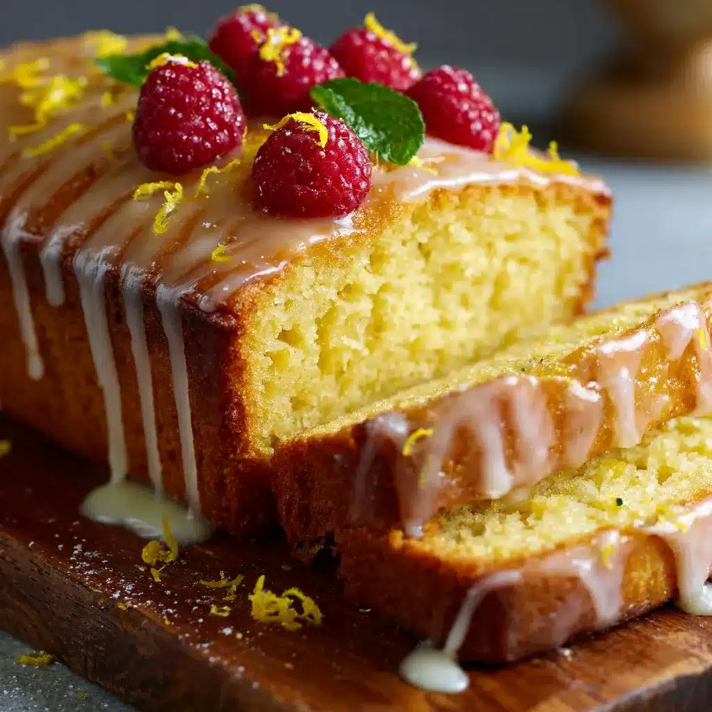 Lemon Loaf Cake – Moist & Tangy Bakery-Style Dessert