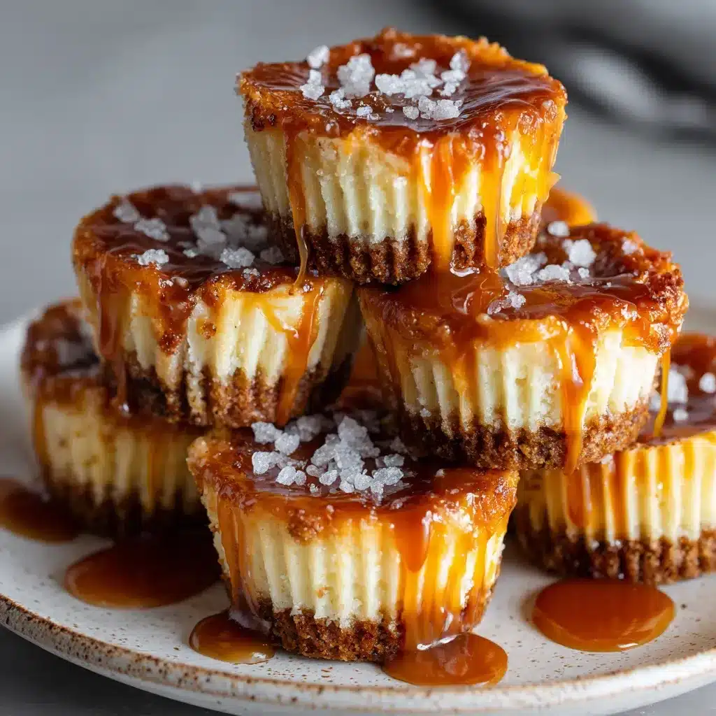 Salted Caramel Cheesecake Cups – Creamy Mini Dessert